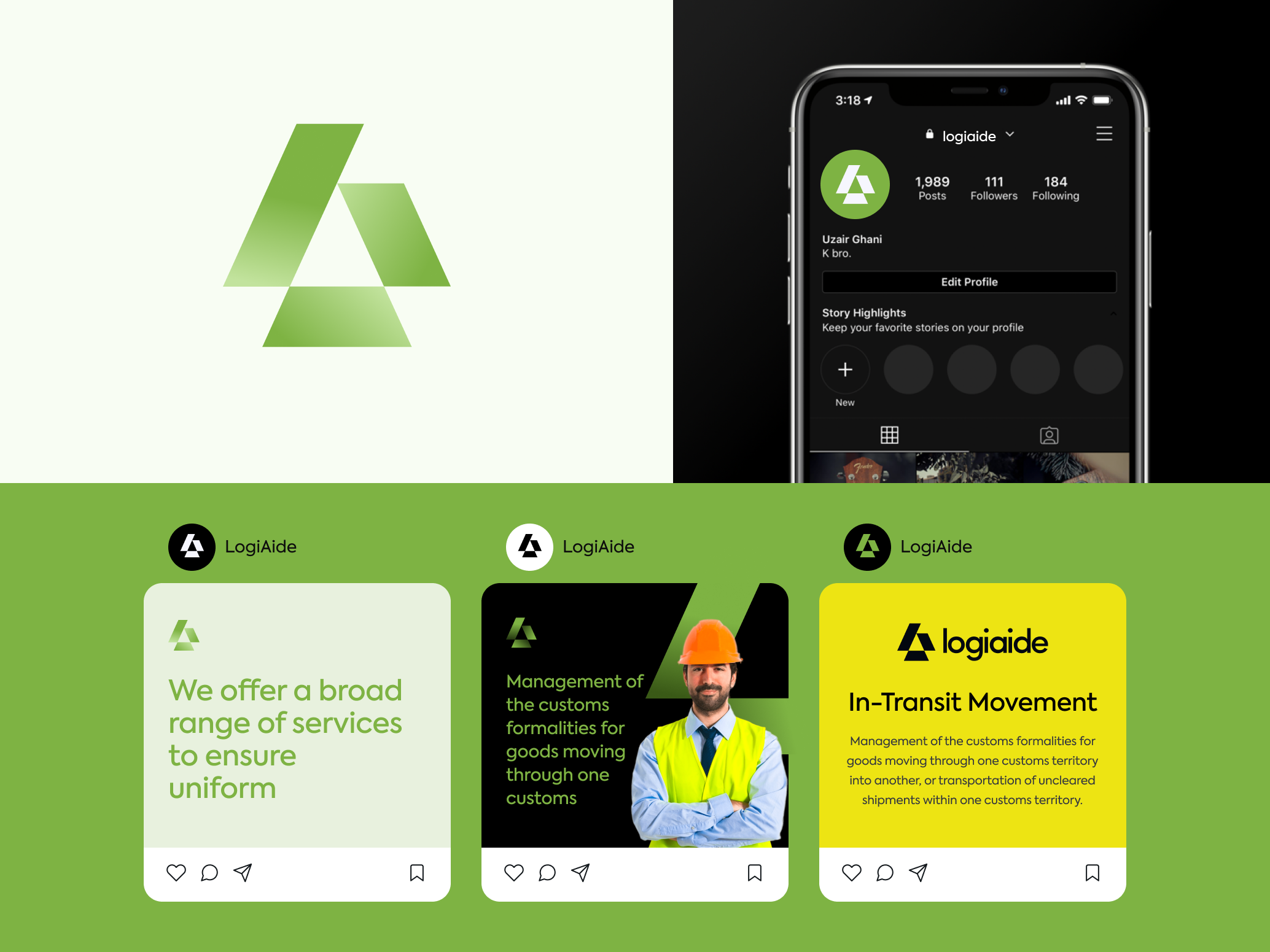 Logiaide-Branding: logo design, visual identity by Ashik 🕸 on Dribbble