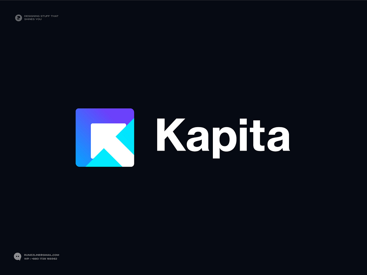 Financial logo - Capital Growth Money Logo - K Letter Logo by Ahmed ...