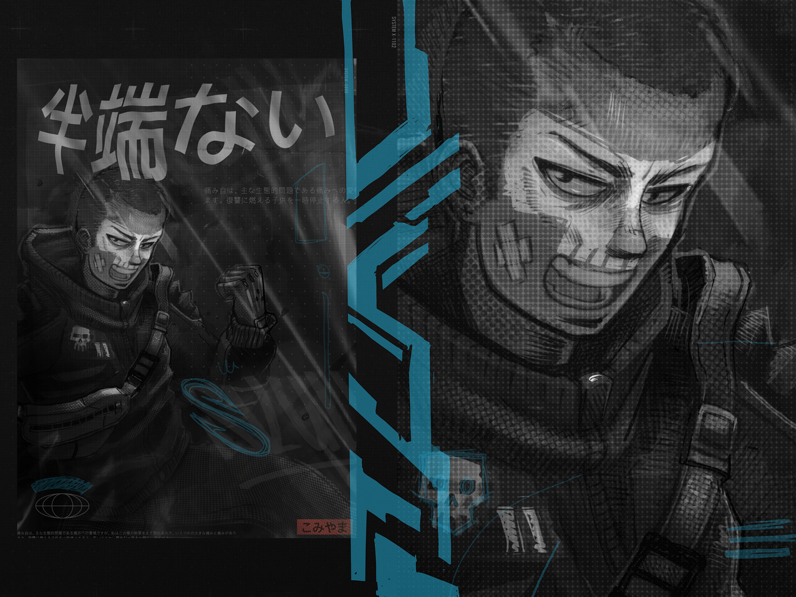 Urban Samurai by Antonio Komiyama on Dribbble