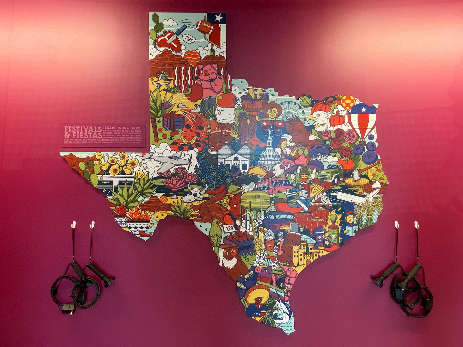 Texas Mural by Nathan Walker on Dribbble
