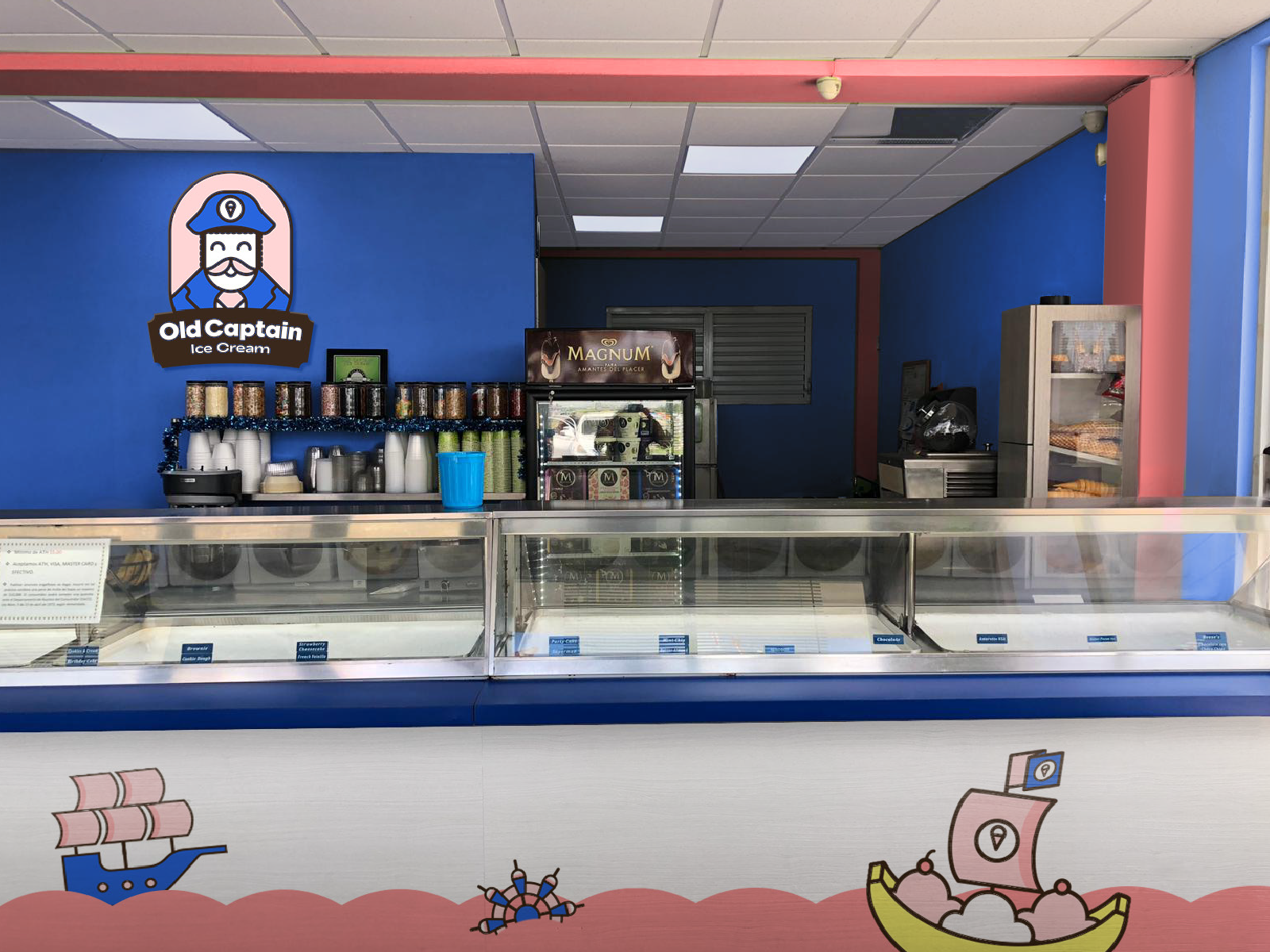 Old Captain Ice Cream. by mampo' on Dribbble