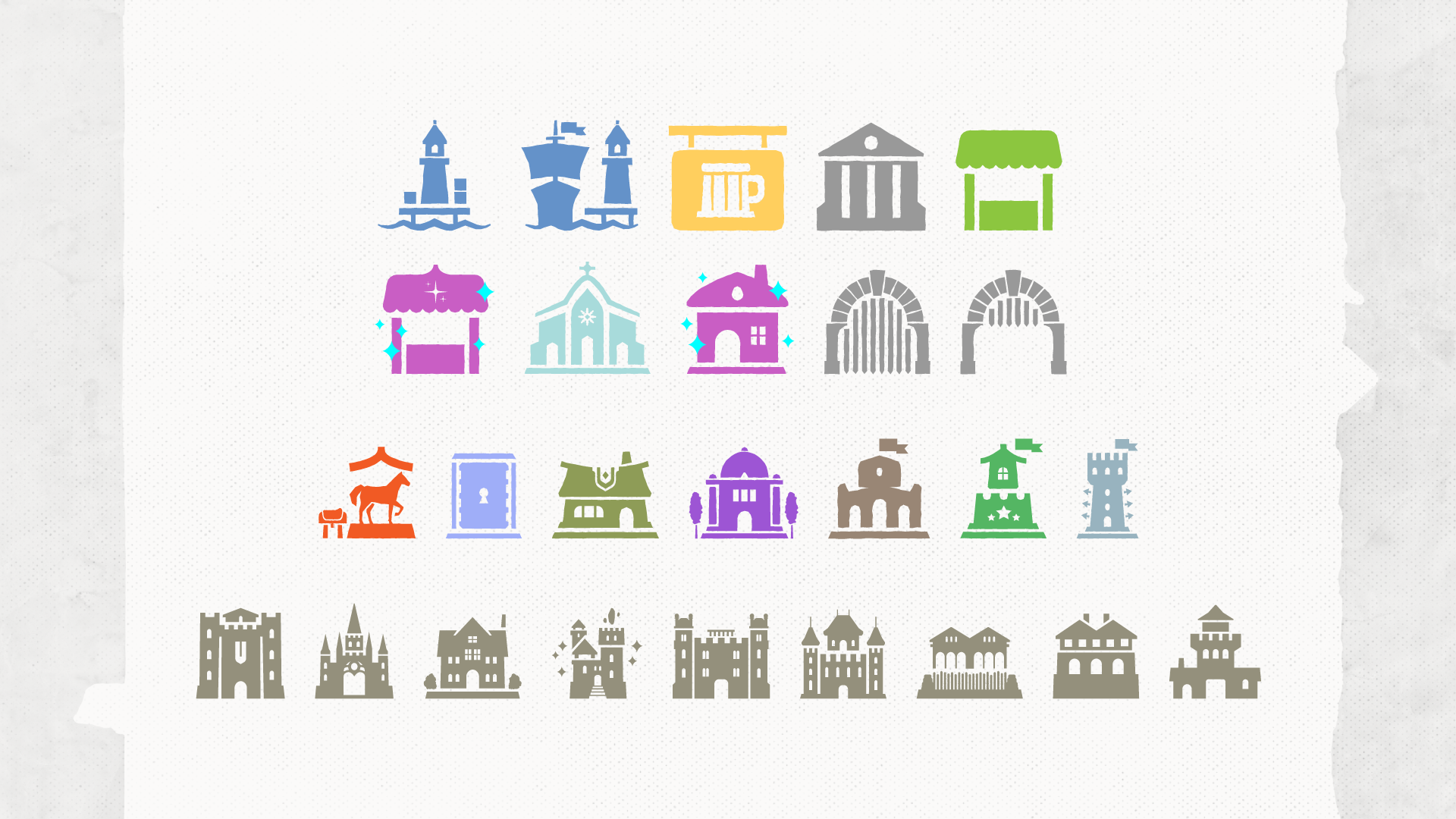 Map Markers by Vlad Iftimescu on Dribbble