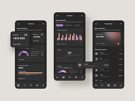 Browse thousands of Dark Mode Mobile App images for design inspiration ...
