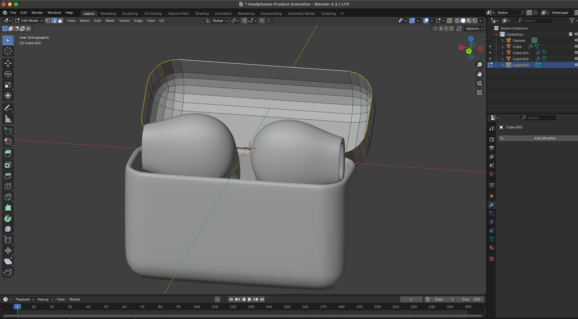 Colourful Headphones Product Animation (Blender) by Anna Morph Design on Dribbble