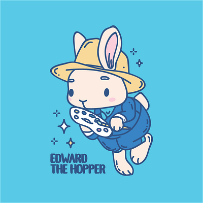 Edward Hopper Rabbit designs, themes, templates and downloadable ...