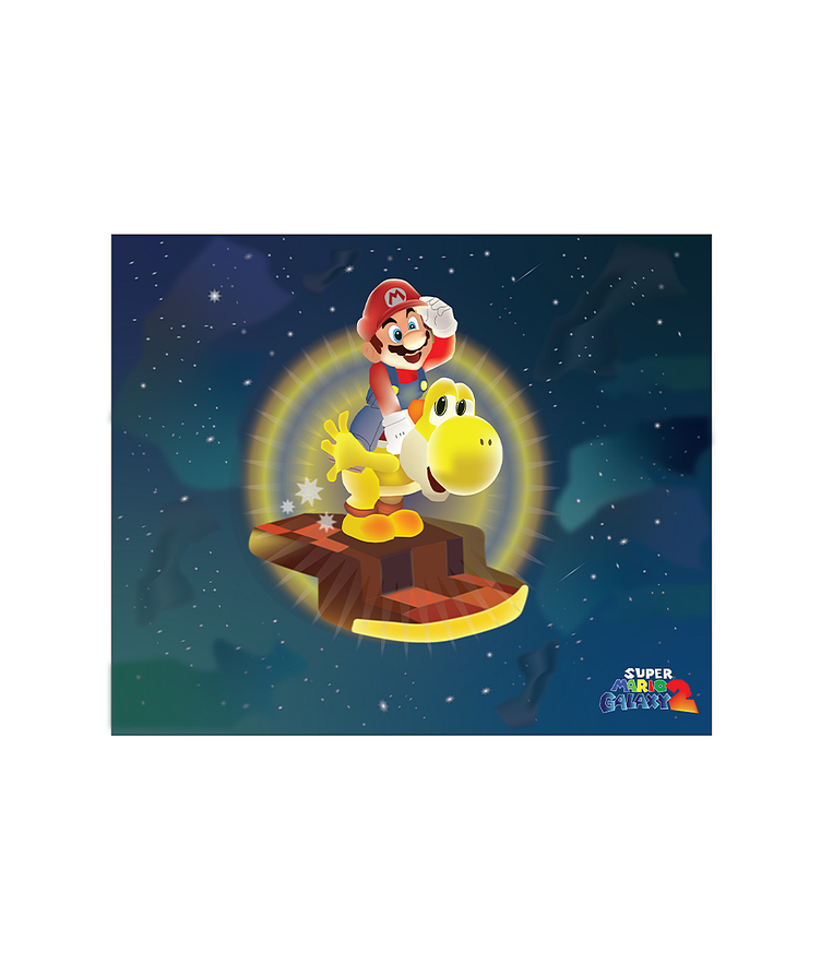 Super Mario Galaxy by Robyn Wegner on Dribbble