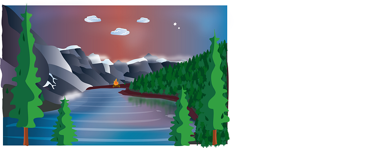 Vector Landscape Design by Robyn Wegner on Dribbble