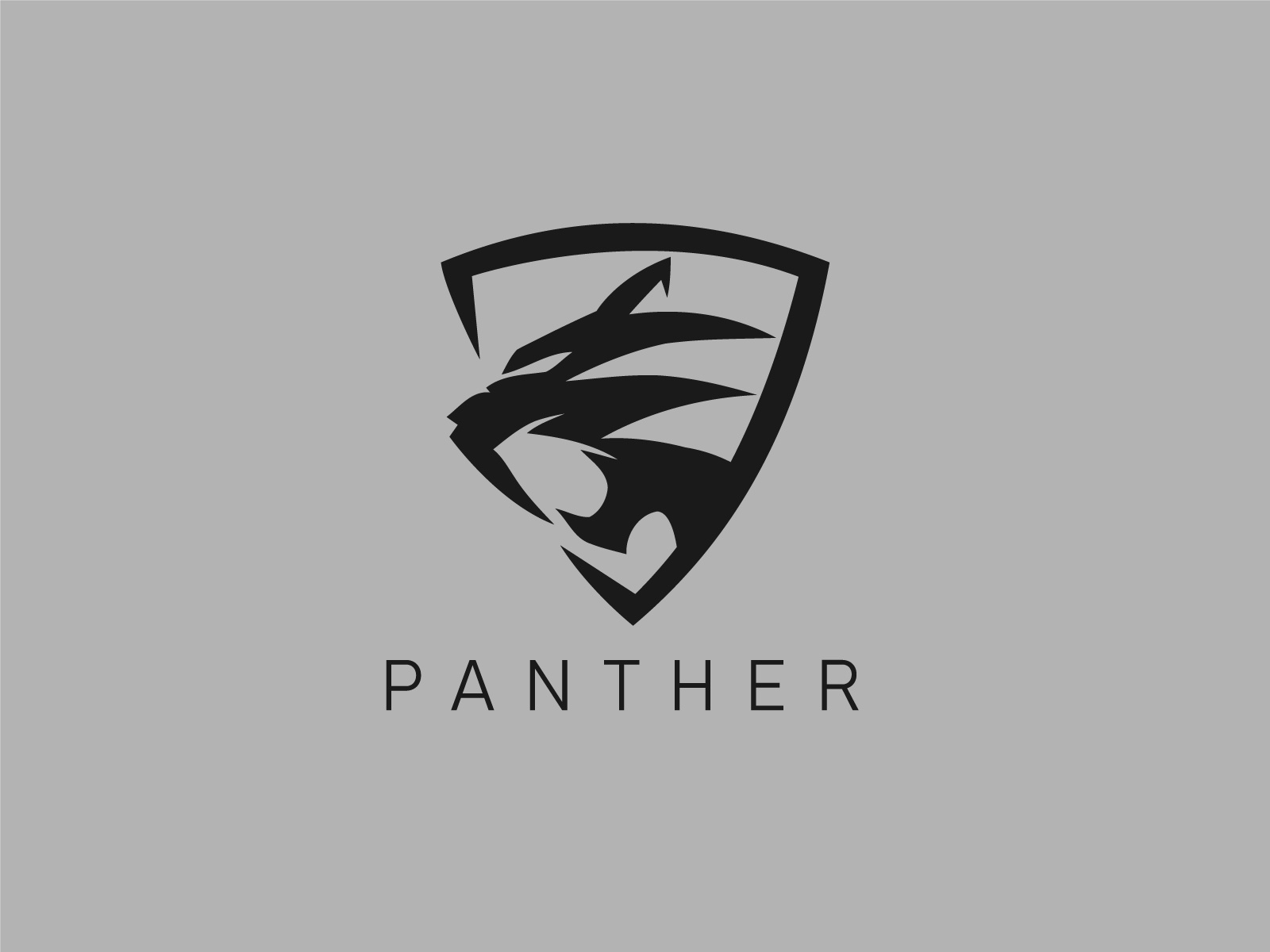Panther Logo by Hussnain Graphics on Dribbble