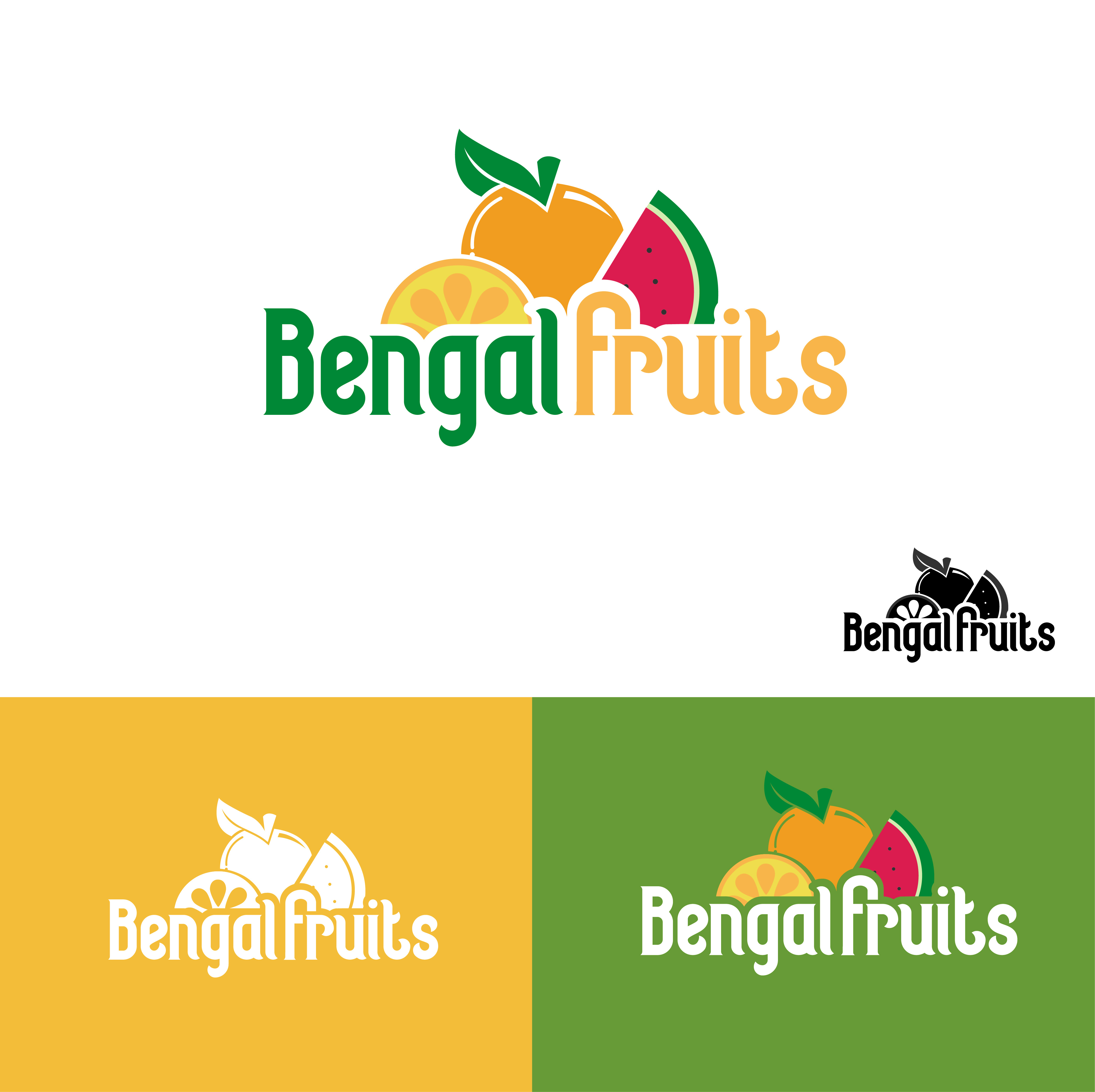 Fruit Delivery logo by World Mistry on Dribbble