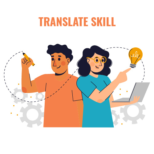 Translate Skills by Universal Translation Services on Dribbble