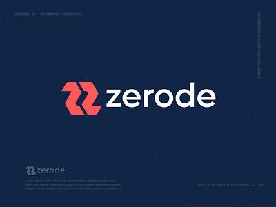 Z letter logo (zerode) by Sazzad Hossain onu on Dribbble