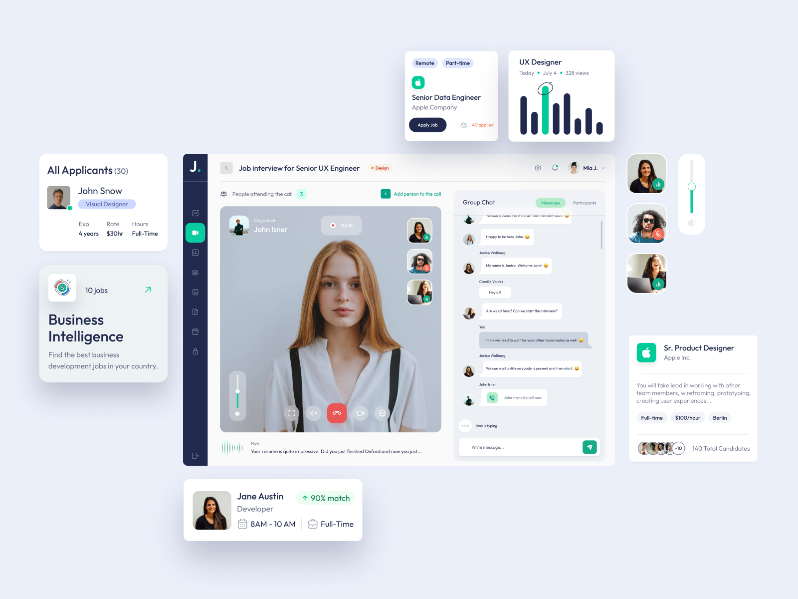 Job Interview Platform by Brightscout on Dribbble Job Interview Platform by Brightscout on Dribbble