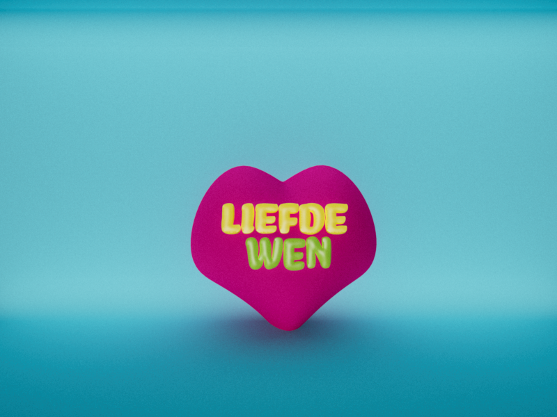 Liefde Wen/Love Wins Cinema 4D by Bianca on Dribbble