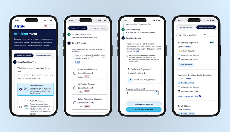 HR Hiring & Acquiring Talent Platform by Romaine Simon on Dribbble