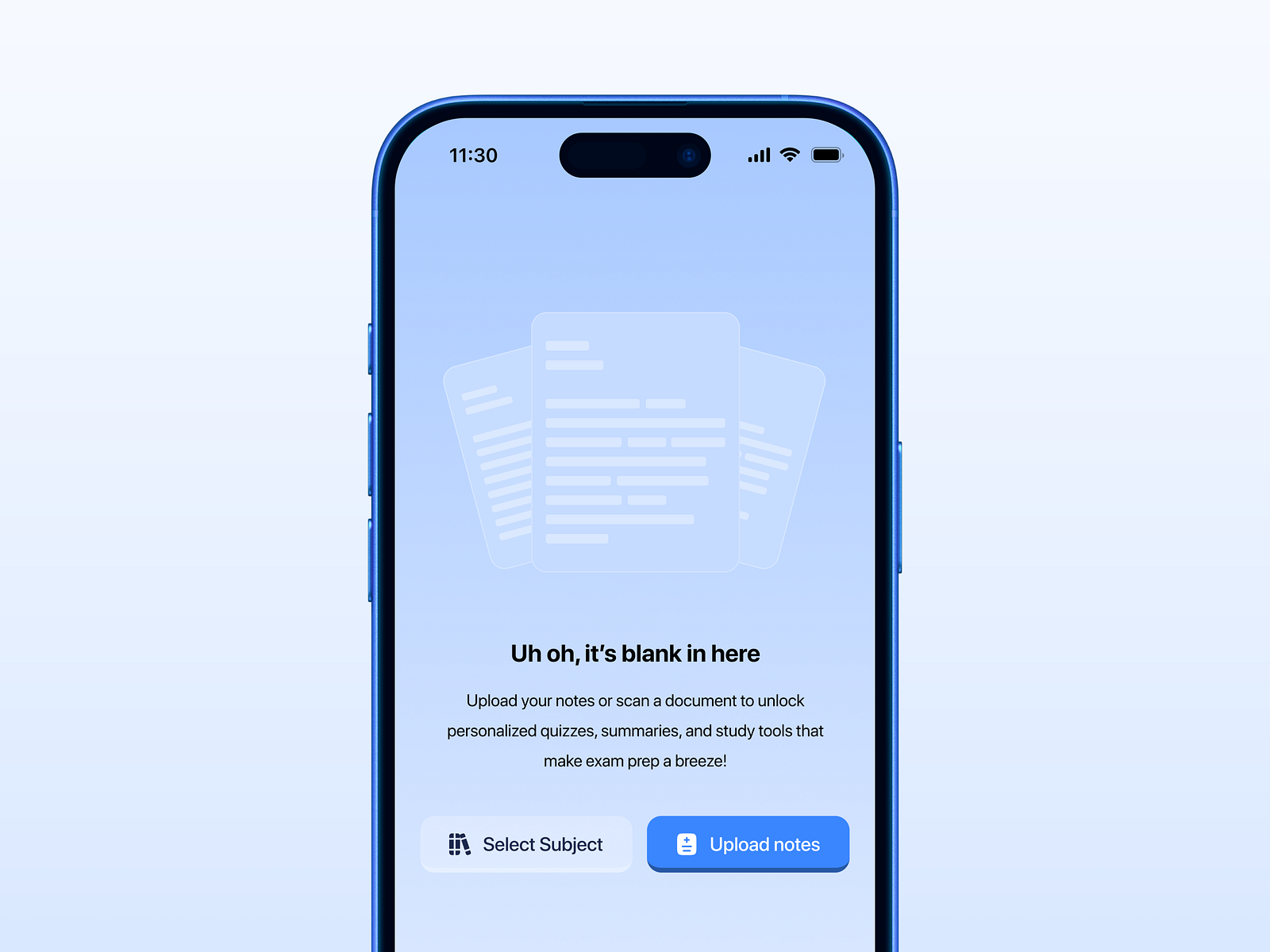 Empty State UI by Philip Oroni on Dribbble