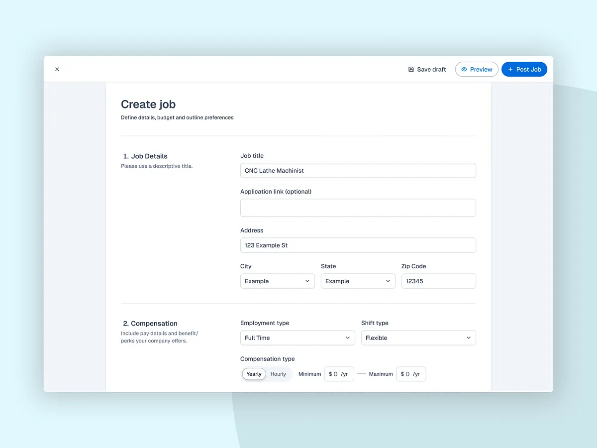 Job Creation designs, themes, templates and downloadable graphic ...