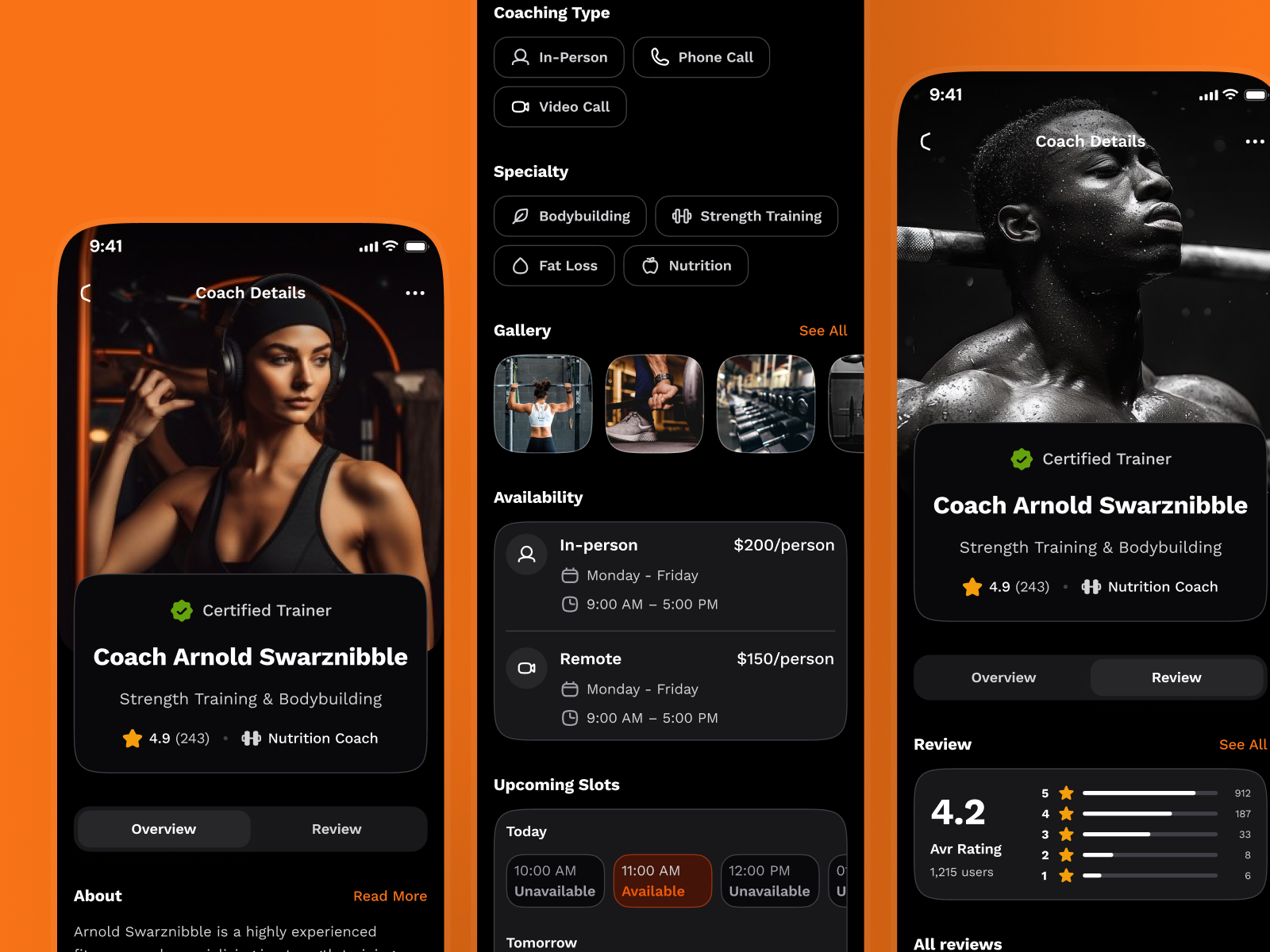 sandow v3: AI Fitness & Nutrition App | Virtual Trainer Flow UI by ...