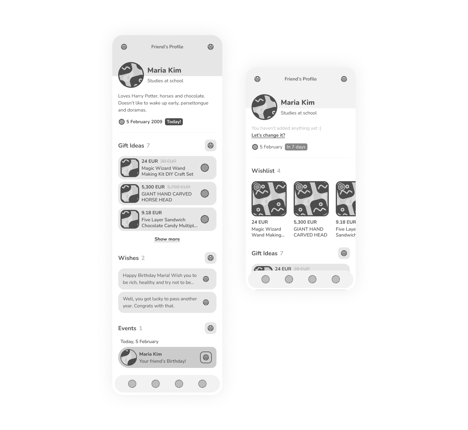Reminder App UX/UI Design (+wireframes) by Eduard Mage on Dribbble