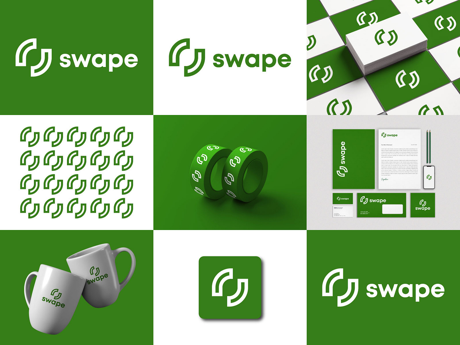 Swape Logo Mark/ Logo Design by Mohasin Alam on Dribbble