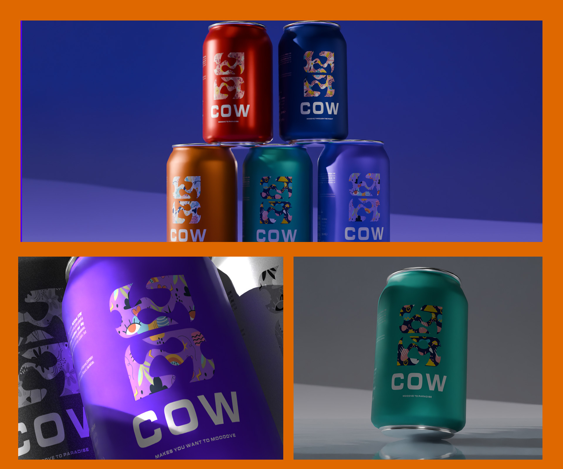 COW | Packaging Design by Marta Wasilewska on Dribbble