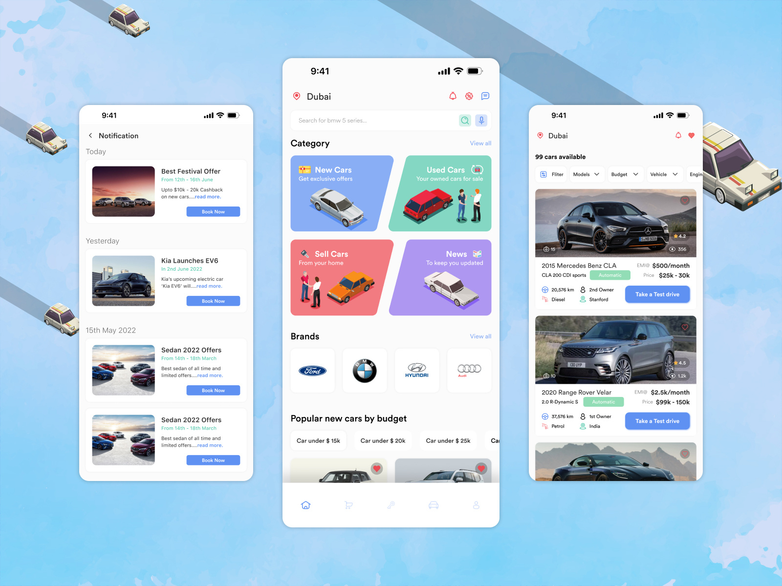 AG CarDeck – Car Selling App Design and Car Buying App Design by ...