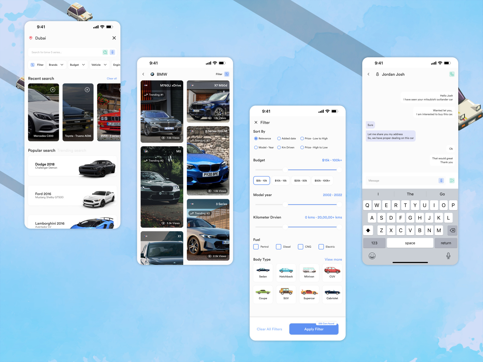 AG CarDeck – Car Selling App Design and Car Buying App Design by ...