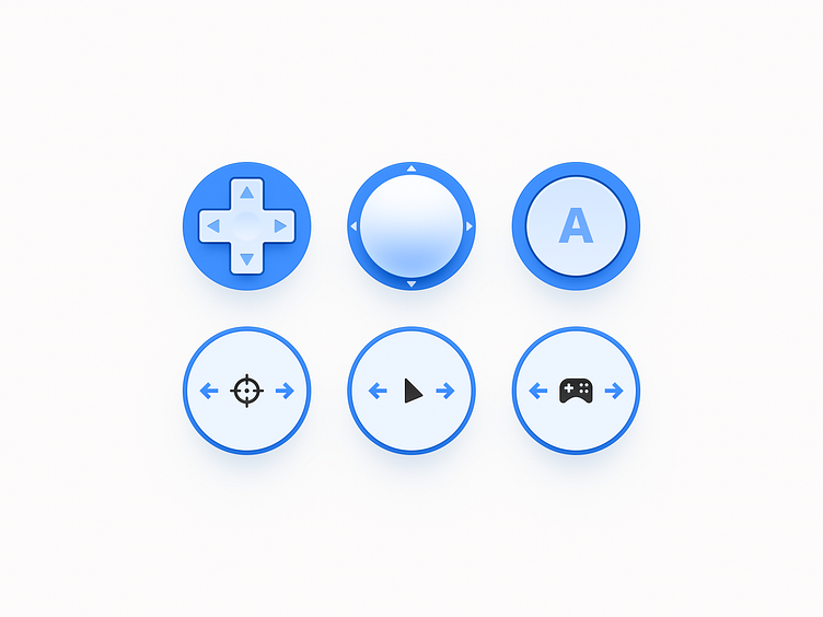 Action Type Icons by Sandor on Dribbble