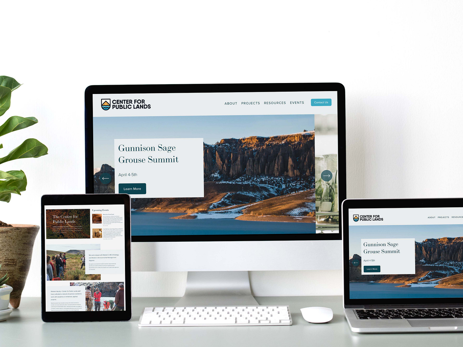 Center for Public Lands Website by MargMorg Studio on Dribbble