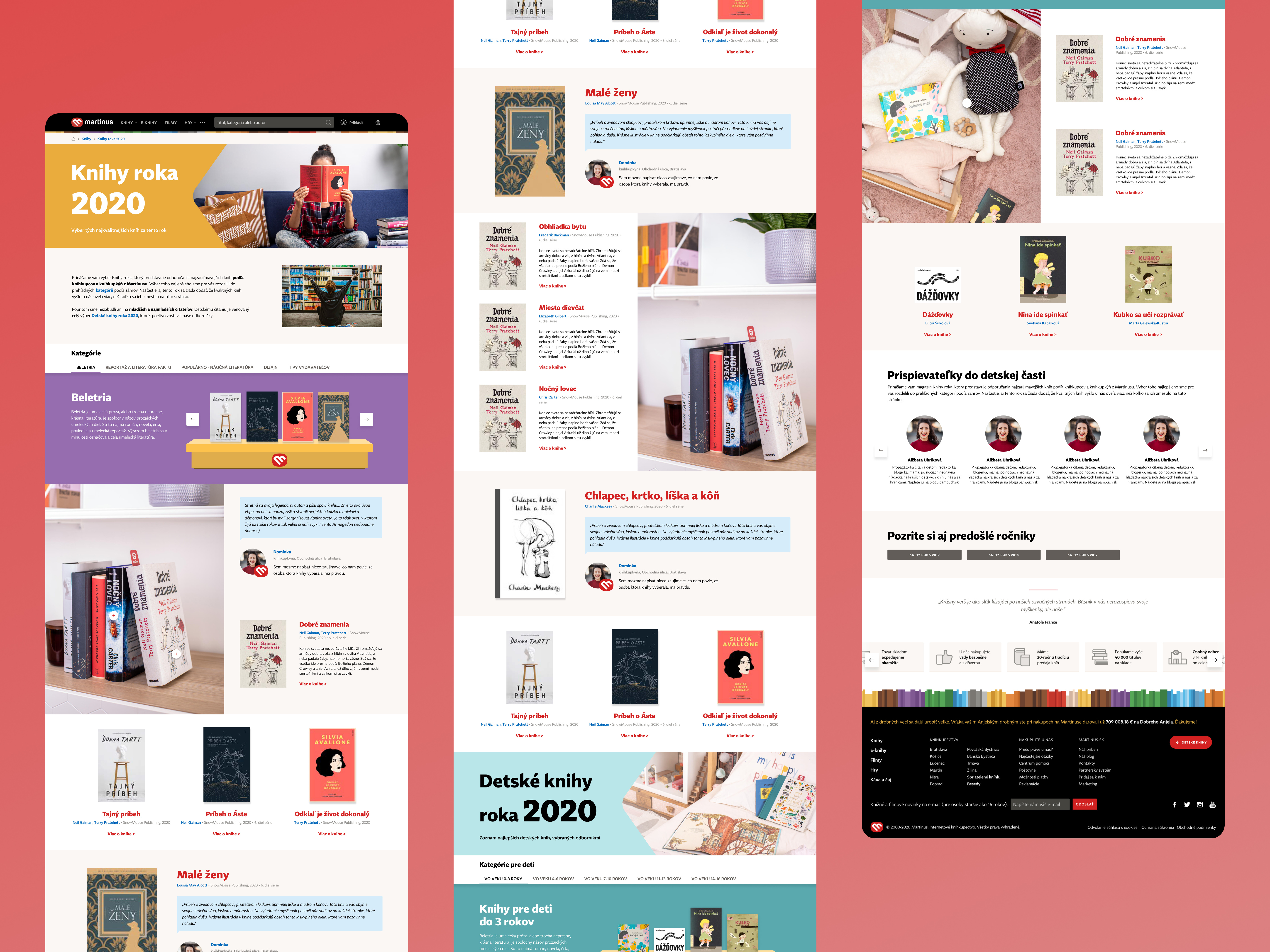 Martinus / Books of the year by Bohuslav Bubo Benuch on Dribbble