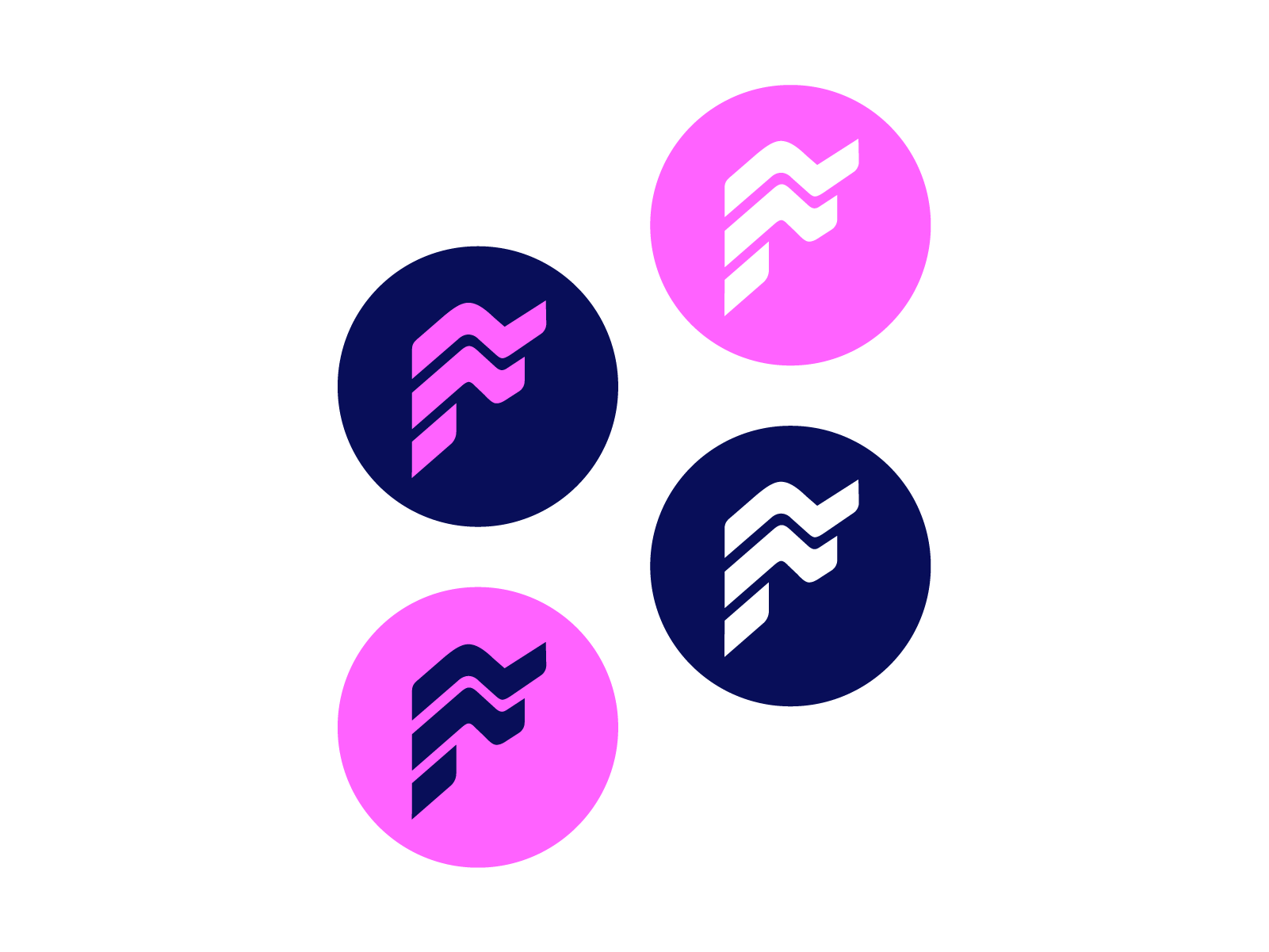 Flow48 Logo Design for FinTech Startup by Mihai Dolganiuc on Dribbble