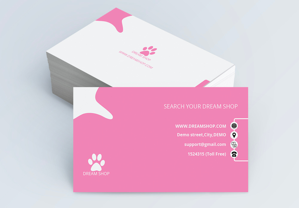 Business Card (baby shop) by colourplay on Dribbble