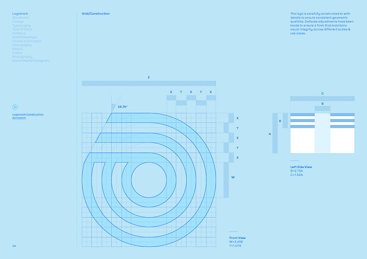 Cowrywise Logomark Construction by Seyi Olusanya for Dá Design Studio ...