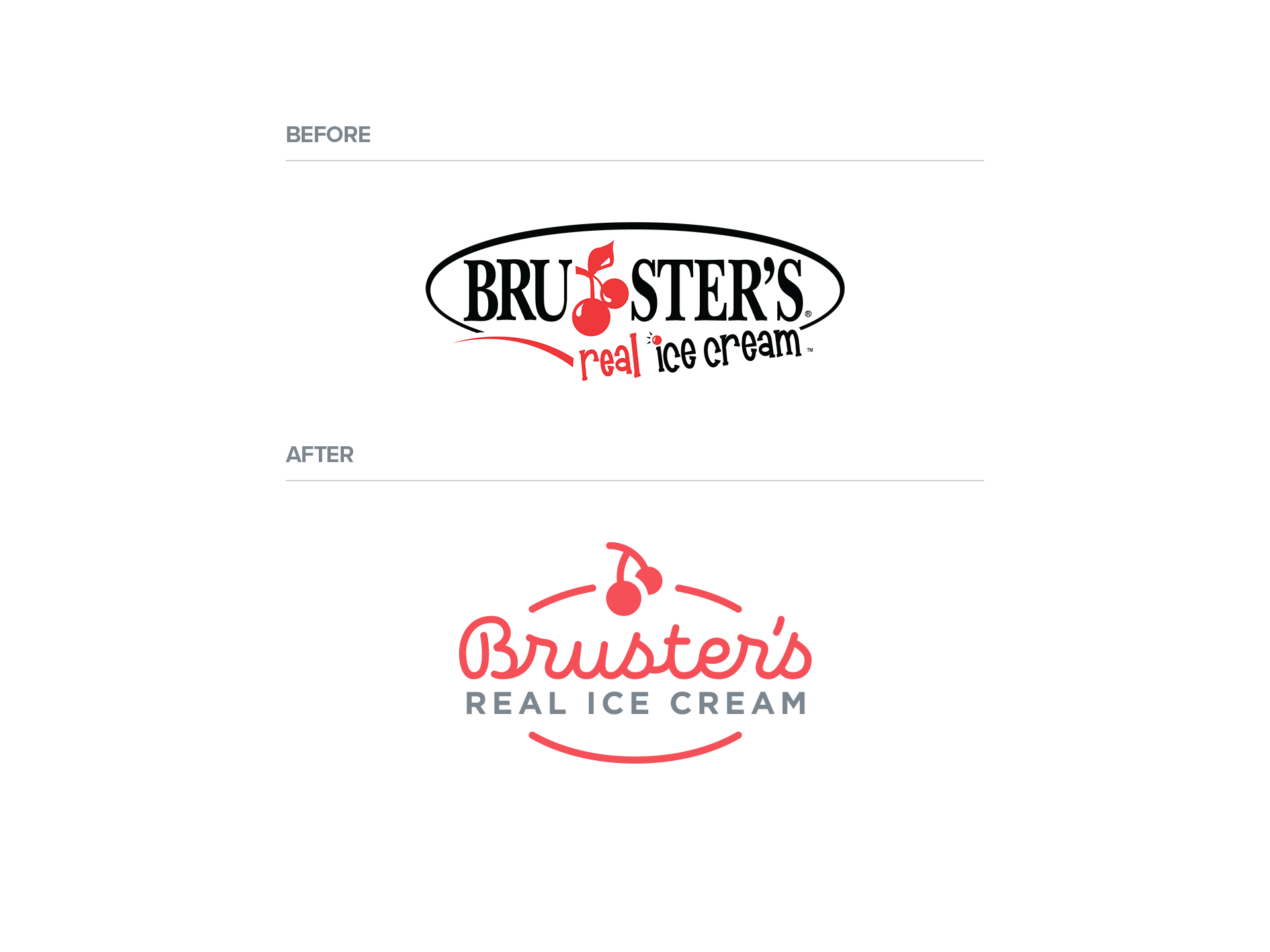 Brusters Logo A Vienna Scoop: New Ice Cream Store Planned On Maple