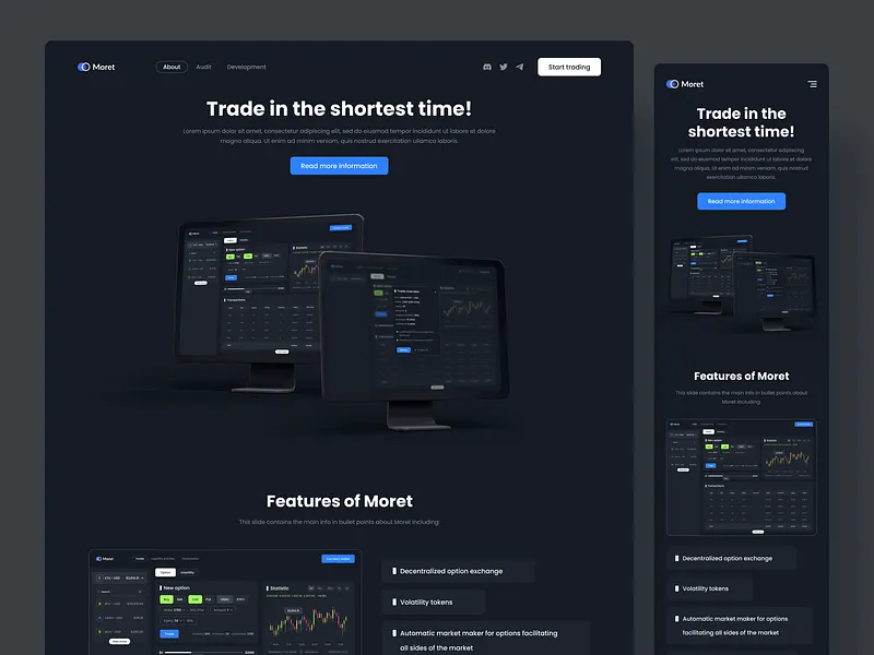Home Page UI designs, themes, templates and downloadable graphic ...