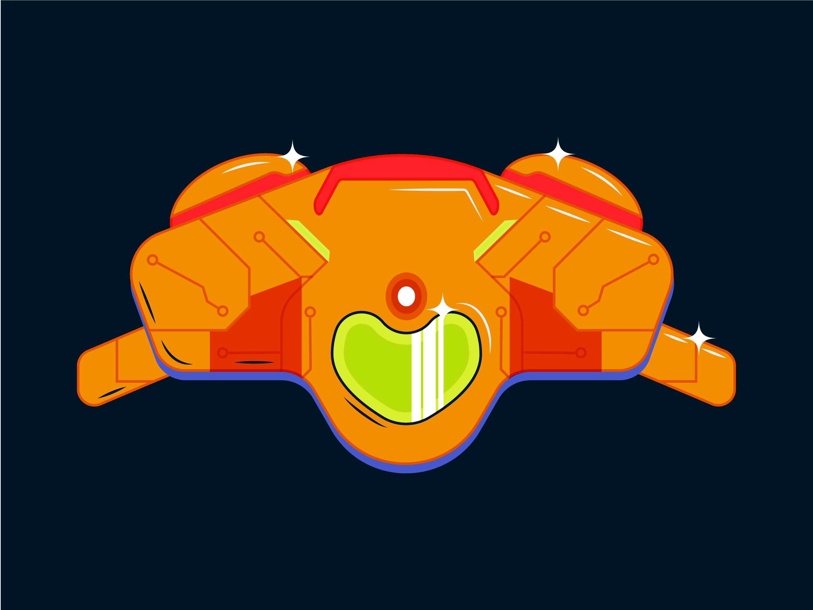 Samus Aran's Ship by Chris Knight on Dribbble