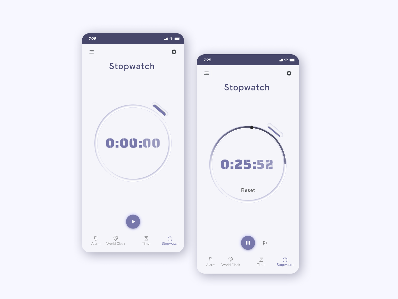 Stopwatch by Kummareashvar PJ on Dribbble