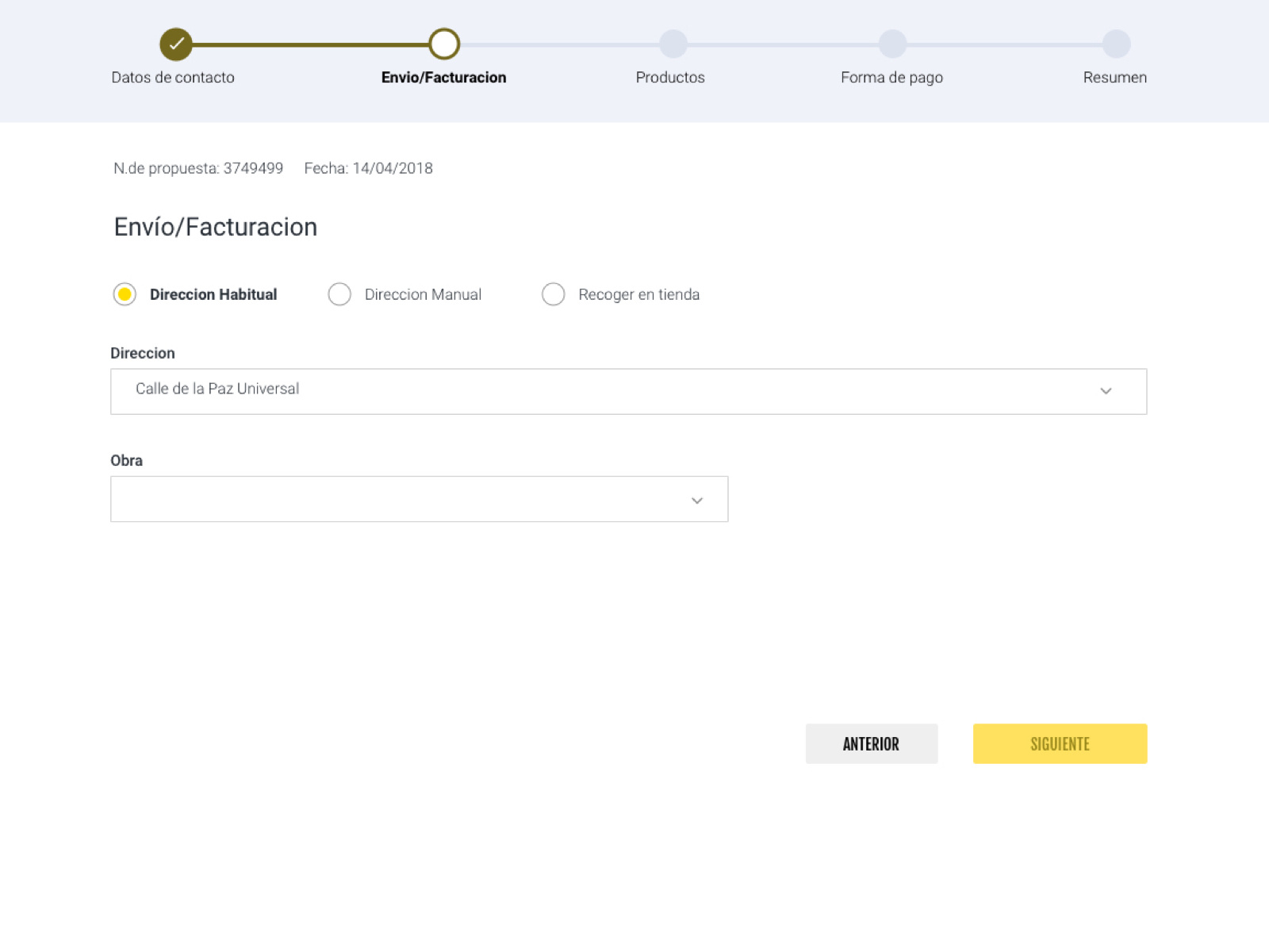 UI Element - Ecommerce Checkout by Tommaso Tavormina on Dribbble