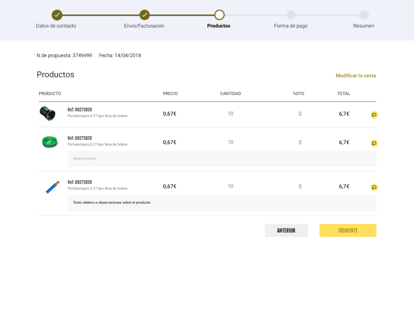 UI Element - Ecommerce Checkout by Tommaso Tavormina on Dribbble