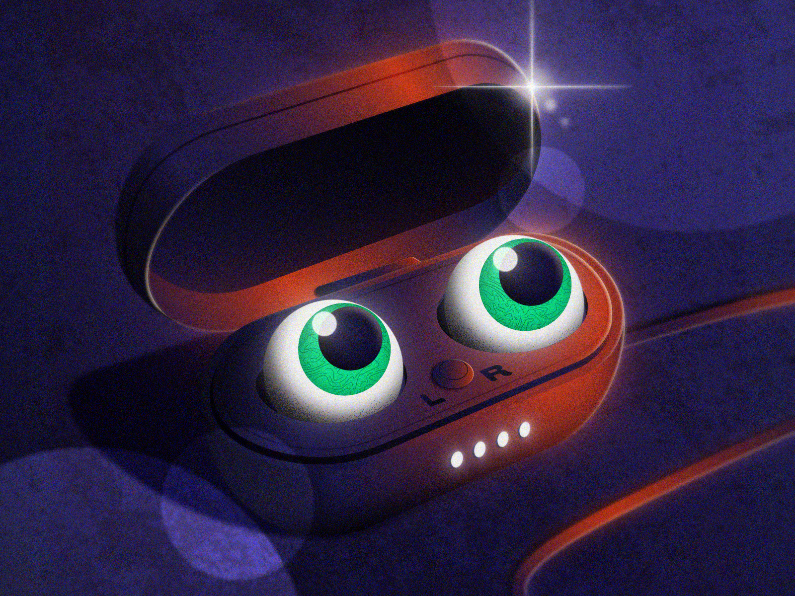 Eyes recharged by Radek Blonski on Dribbble