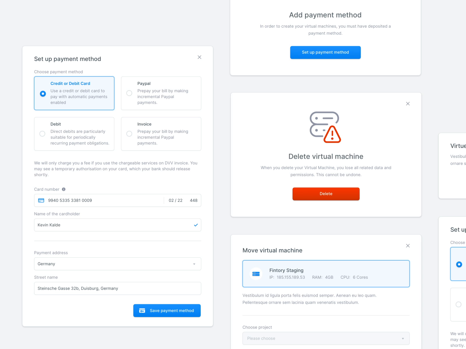 Delete Virtual Machine Interaction by Kevin Dukkon on Dribbble
