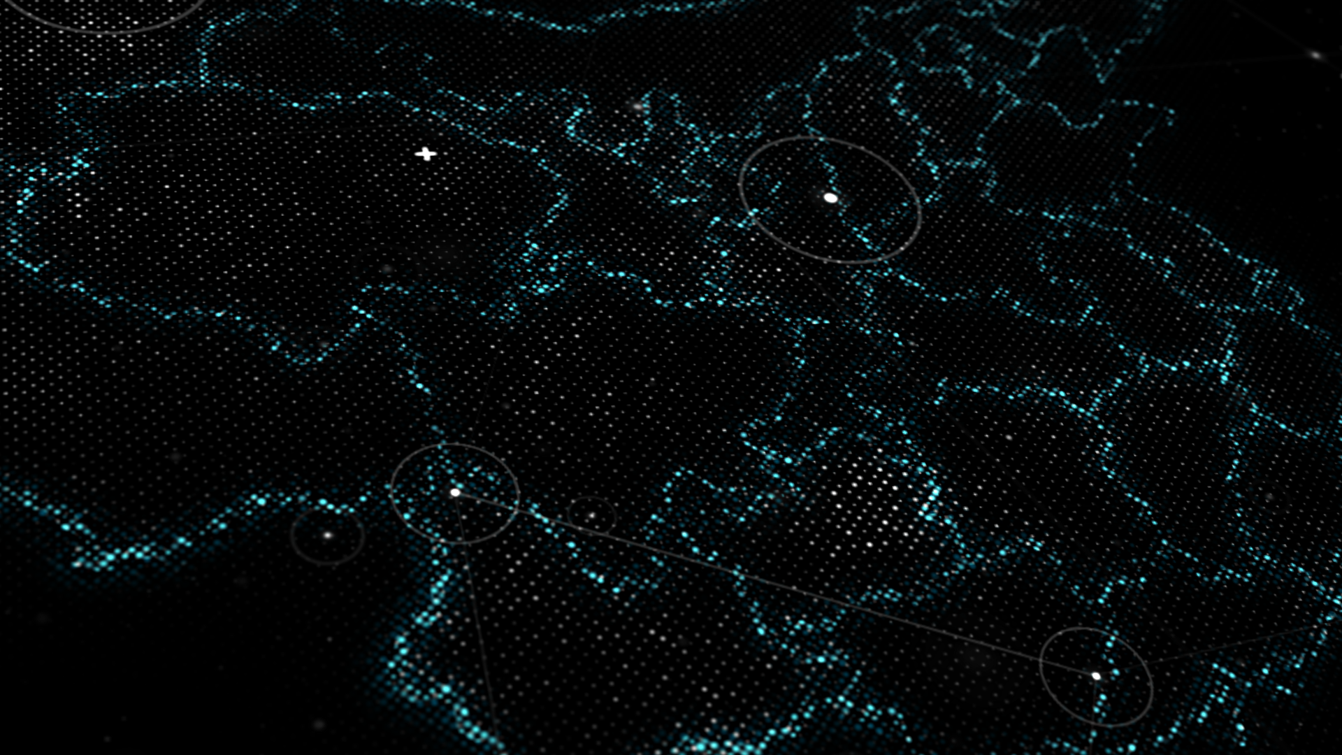 Particle map by Darren.HC on Dribbble