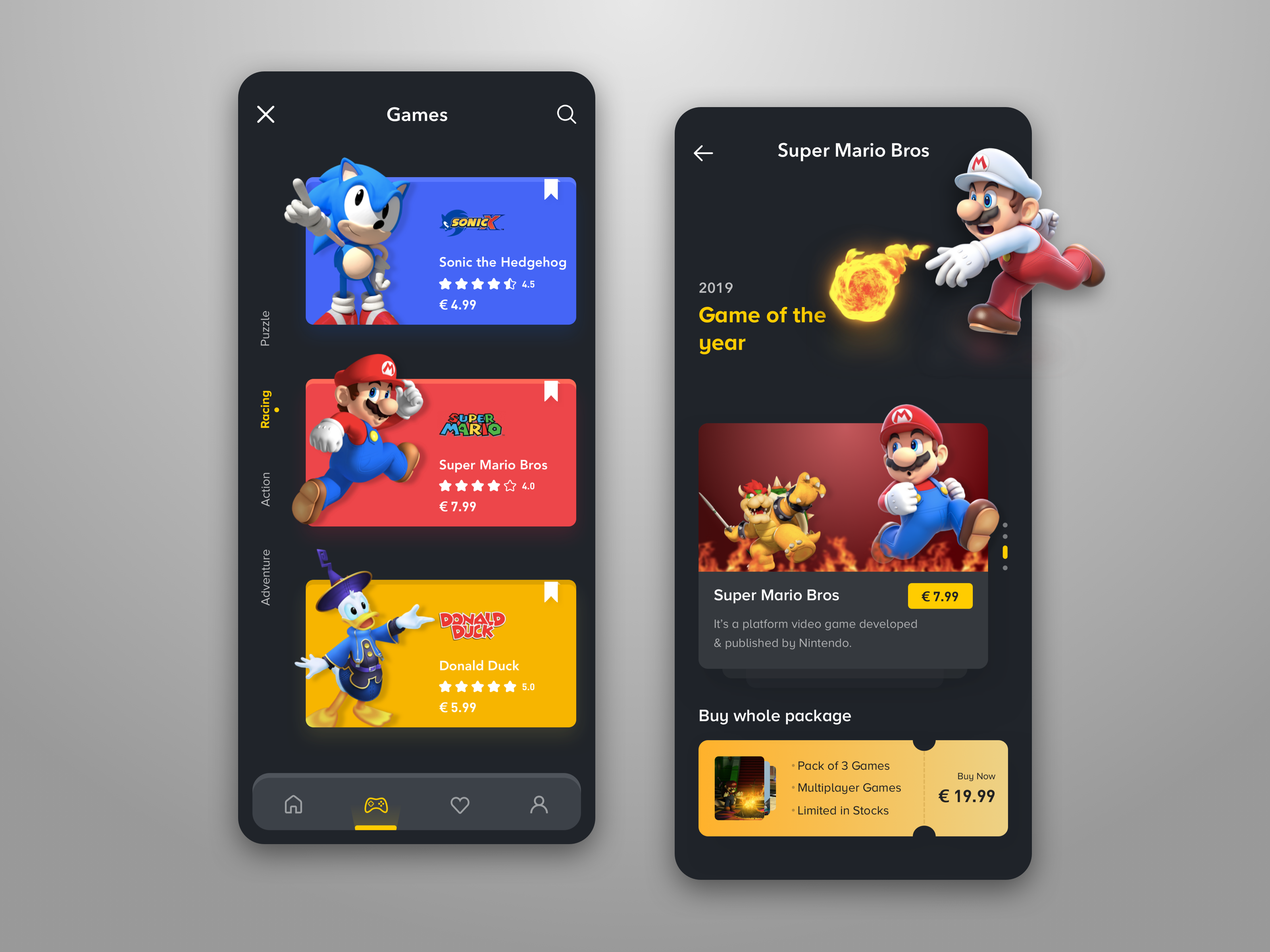 Game User Interface - Exploration by Prateek Saini (PS) for NICKELFOX ...