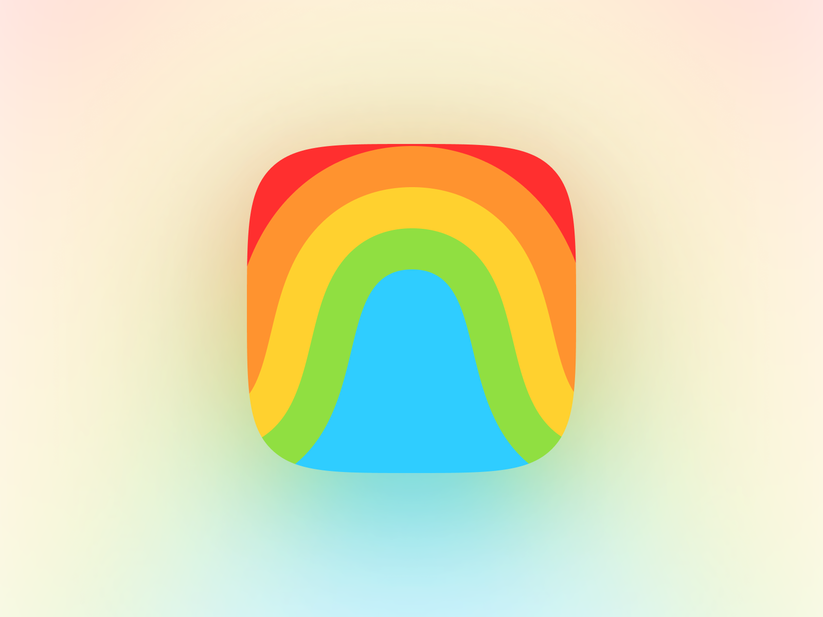 Space Rainbow App Icon by Oleg Frolov on Dribbble