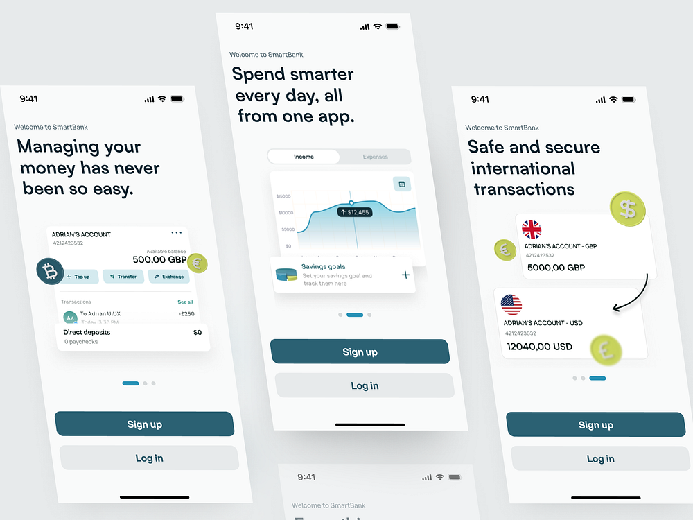 Intro Screen Android designs, themes, templates and downloadable ...