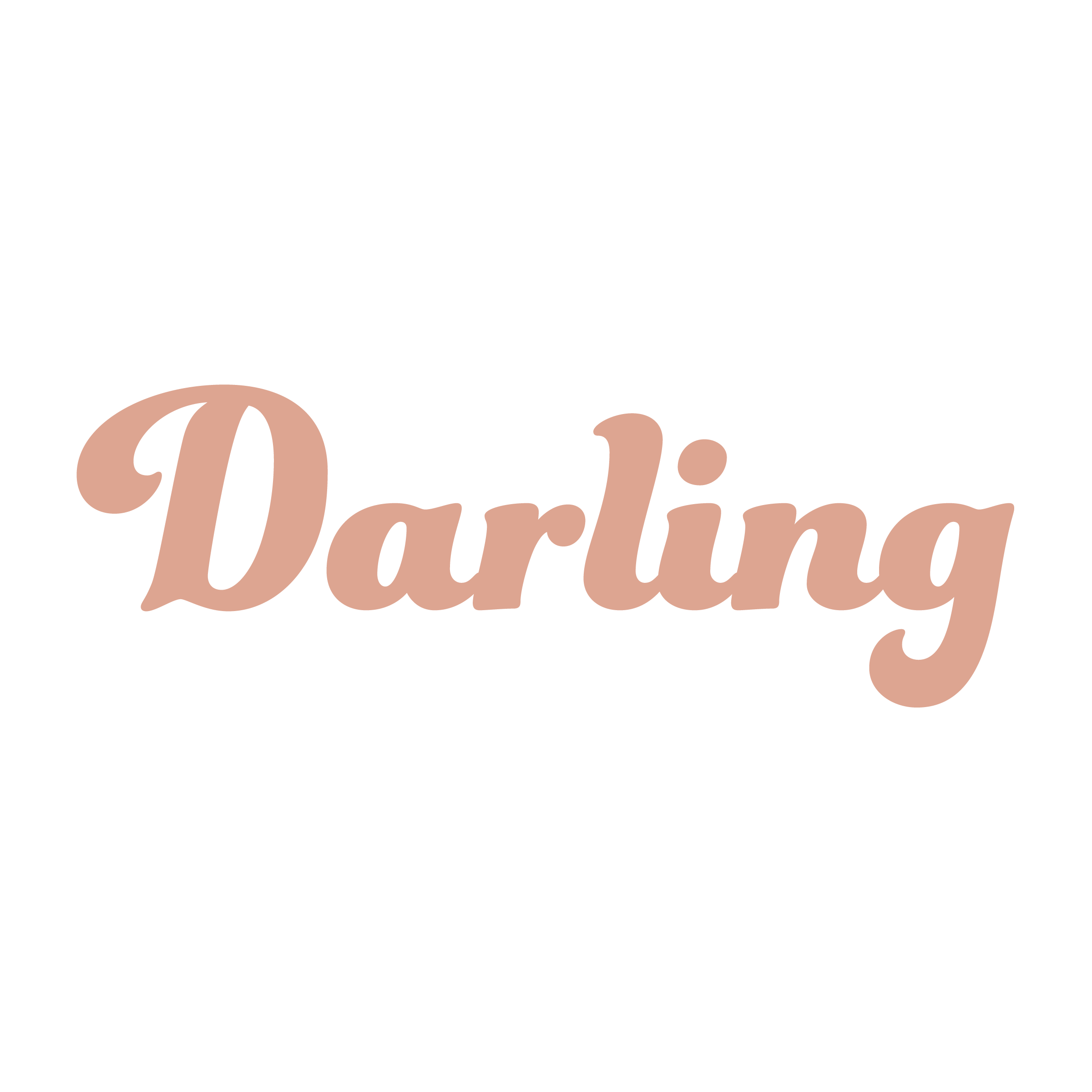 Darling Cosmetics Logo by Sarah Hallam on Dribbble