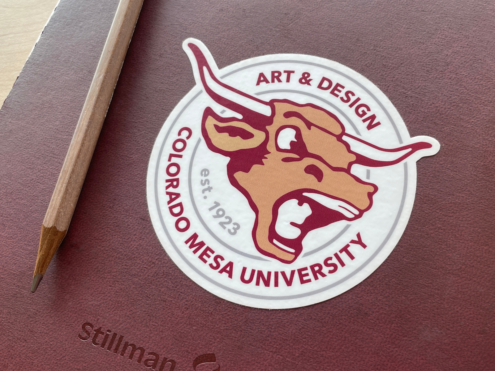 Art & Design CMU Sticker by Suzie Garner on Dribbble
