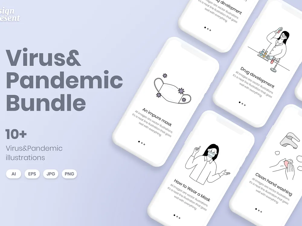 Pandemic Icons designs, themes, templates and downloadable graphic ...