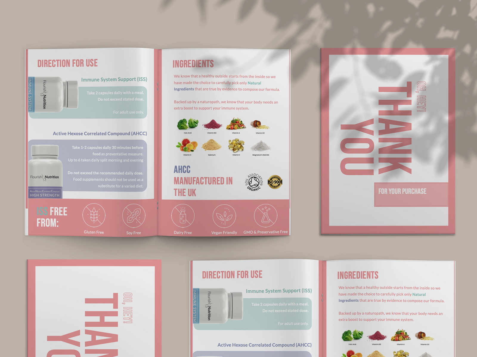 Thank you Flyer by Veronica Dobre on Dribbble
