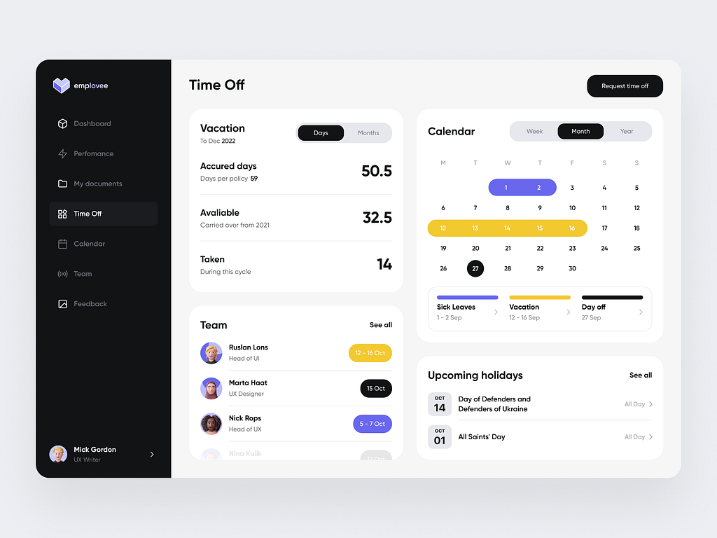 Emplovee - SaaS Web App by Arounda UI/UX for Arounda on Dribbble