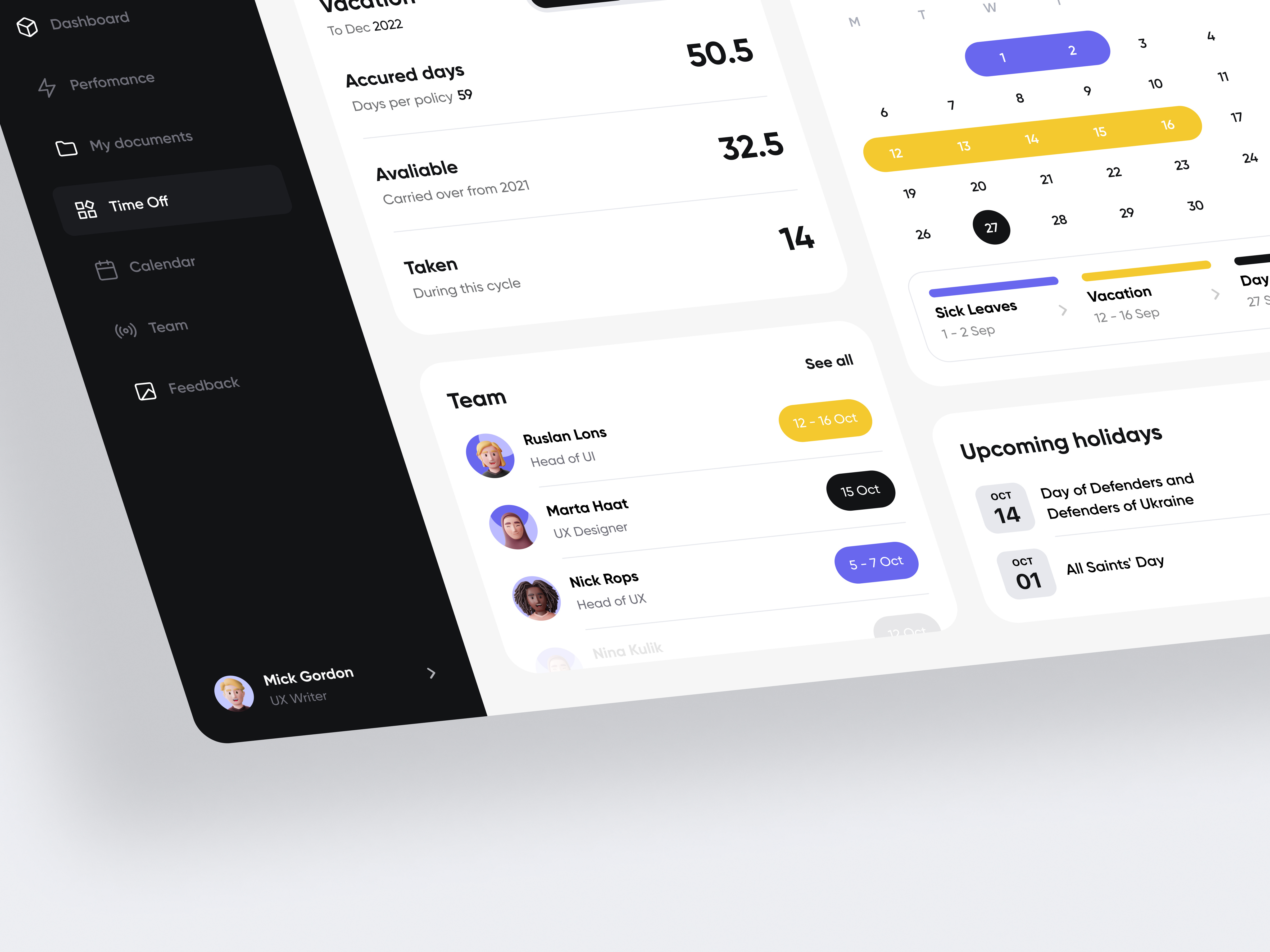 Emplovee Saas Web App By Arounda Uiux For Arounda On Dribbble 